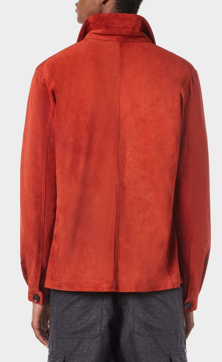 LEATHER CHORE COAT – TEDDY VONRANSON