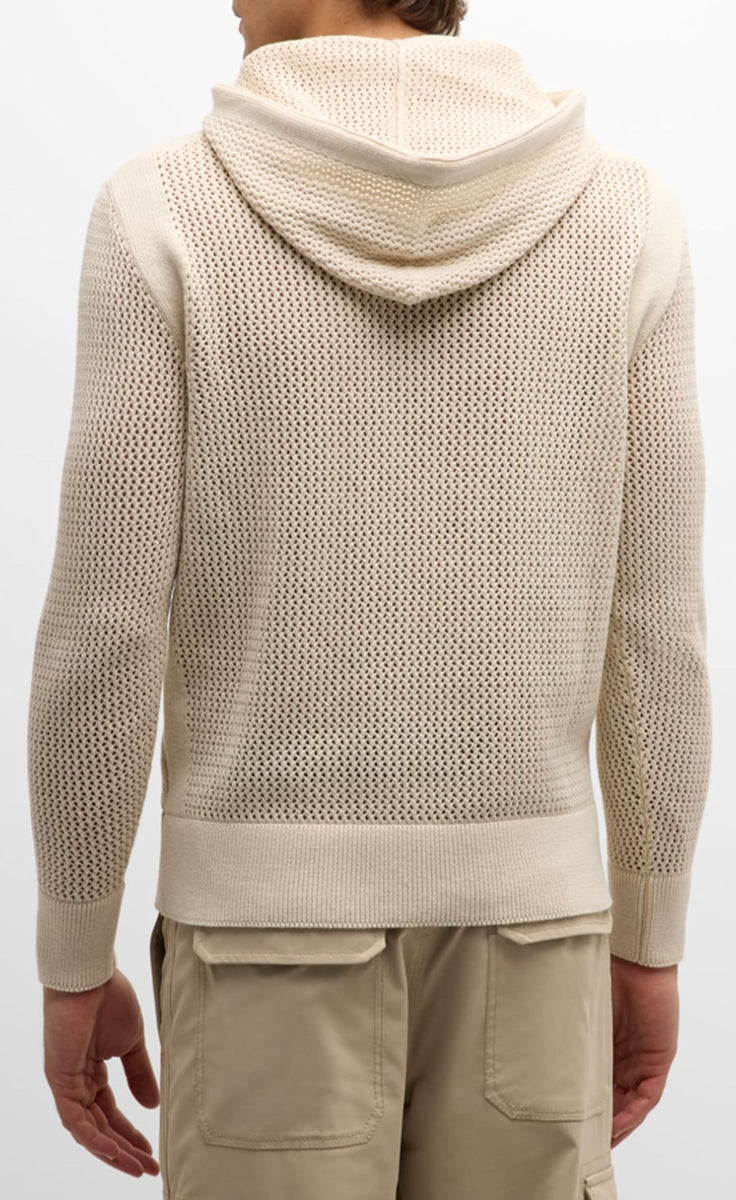 OPEN WORK PULLOVER HOODIE – TEDDY VONRANSON